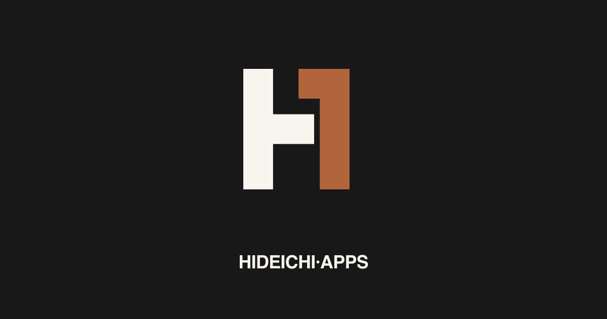 Hideichi Apps